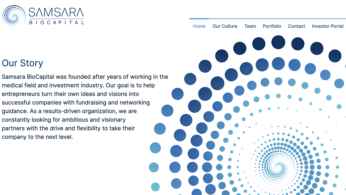 Home - Samsara Biocapital